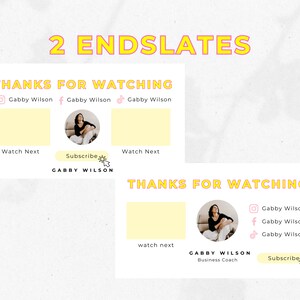 Youtube Banner, Yellow Youtube Branding Kit, Youtube Thumbnail, Youtube ...