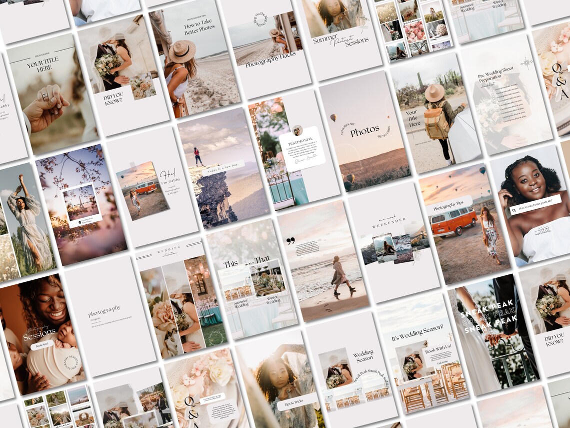 Photography Instagram Template Photographer Instagram Story - Etsy