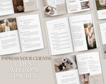 Client Welcome Packet, New Client Onboarding Packet, Coaching ...