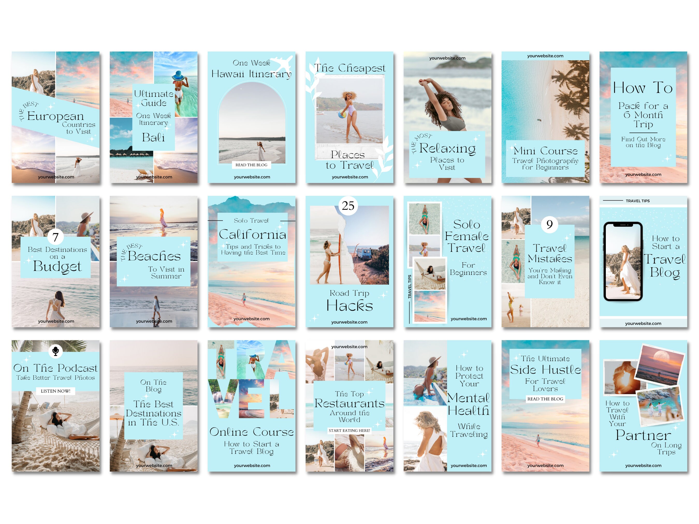 Pinterest Pin, Travel Pinterest Template, Travel Agent Pinterest ...