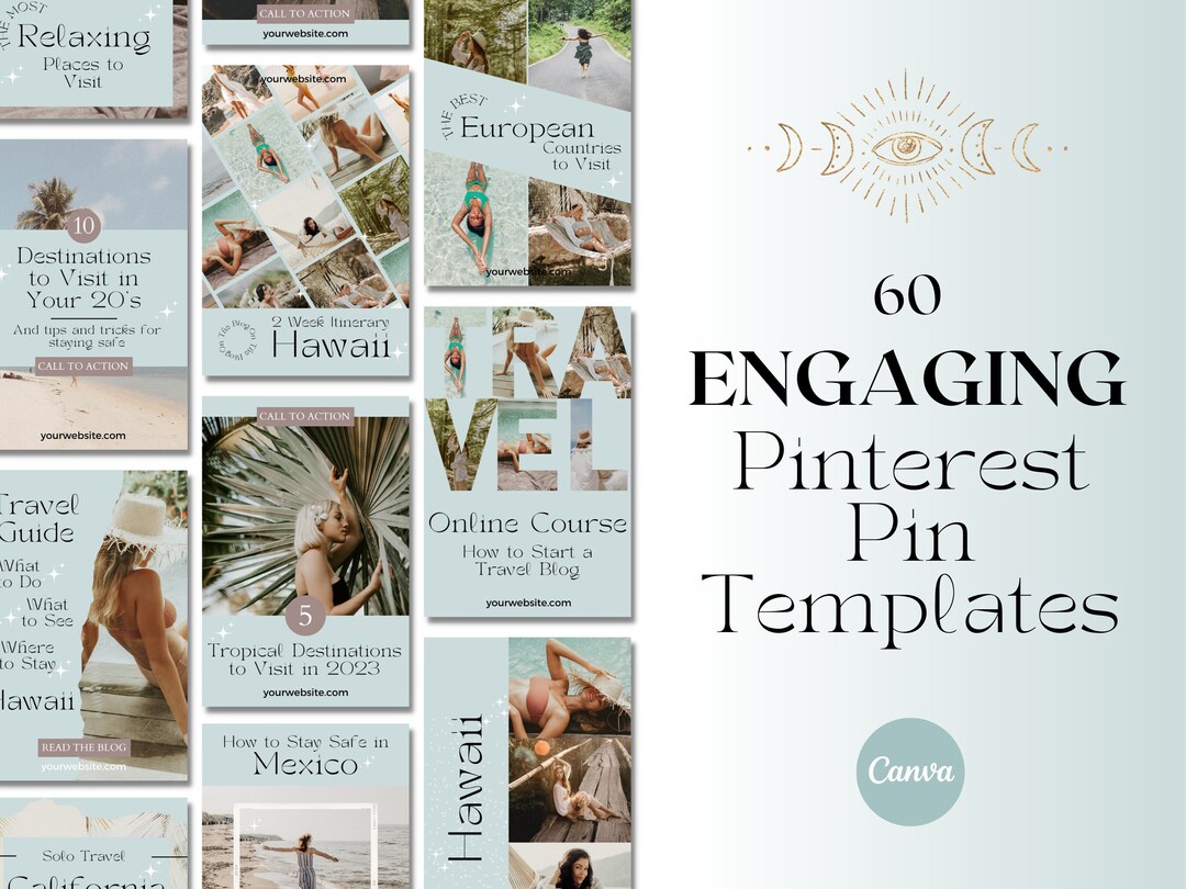 Pinterest Pin, Travel Pinterest Template, Travel Agent Pinterest ...