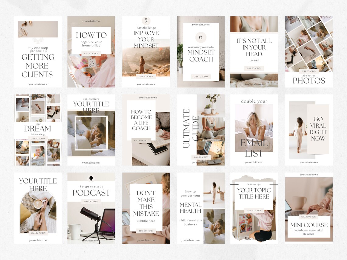 Pinterest Pin Template, Pinterest Template, Pin Template Canva ...