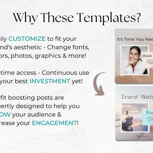 Virtual Assistant Facebook Templates, VA Facebook Templates, VA ...