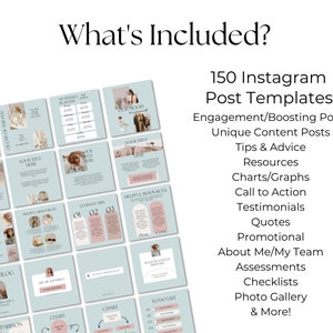 Instagram Post Canva Template for Coaches, Bloggers, Entrepreneurs ...
