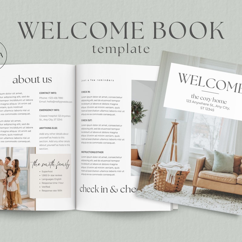 Airbnb Welcome Book - Etsy