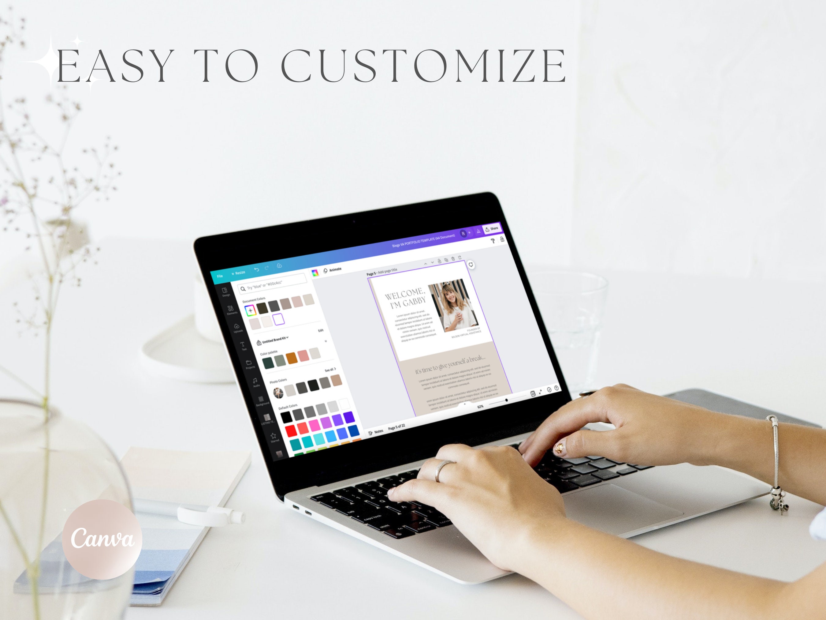 Services and Pricing Guide Template, Virtual Assistant Portfolio ...