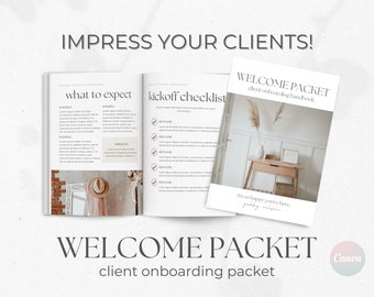 Client Welcome Packet, New Client Onboarding Packet, Coaching ...