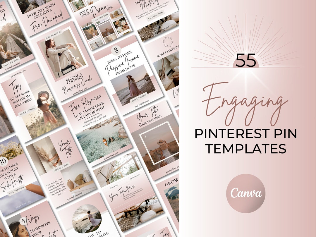 Pinterest Pin Templates | Pinterest Templates | Pinterest Templates ...