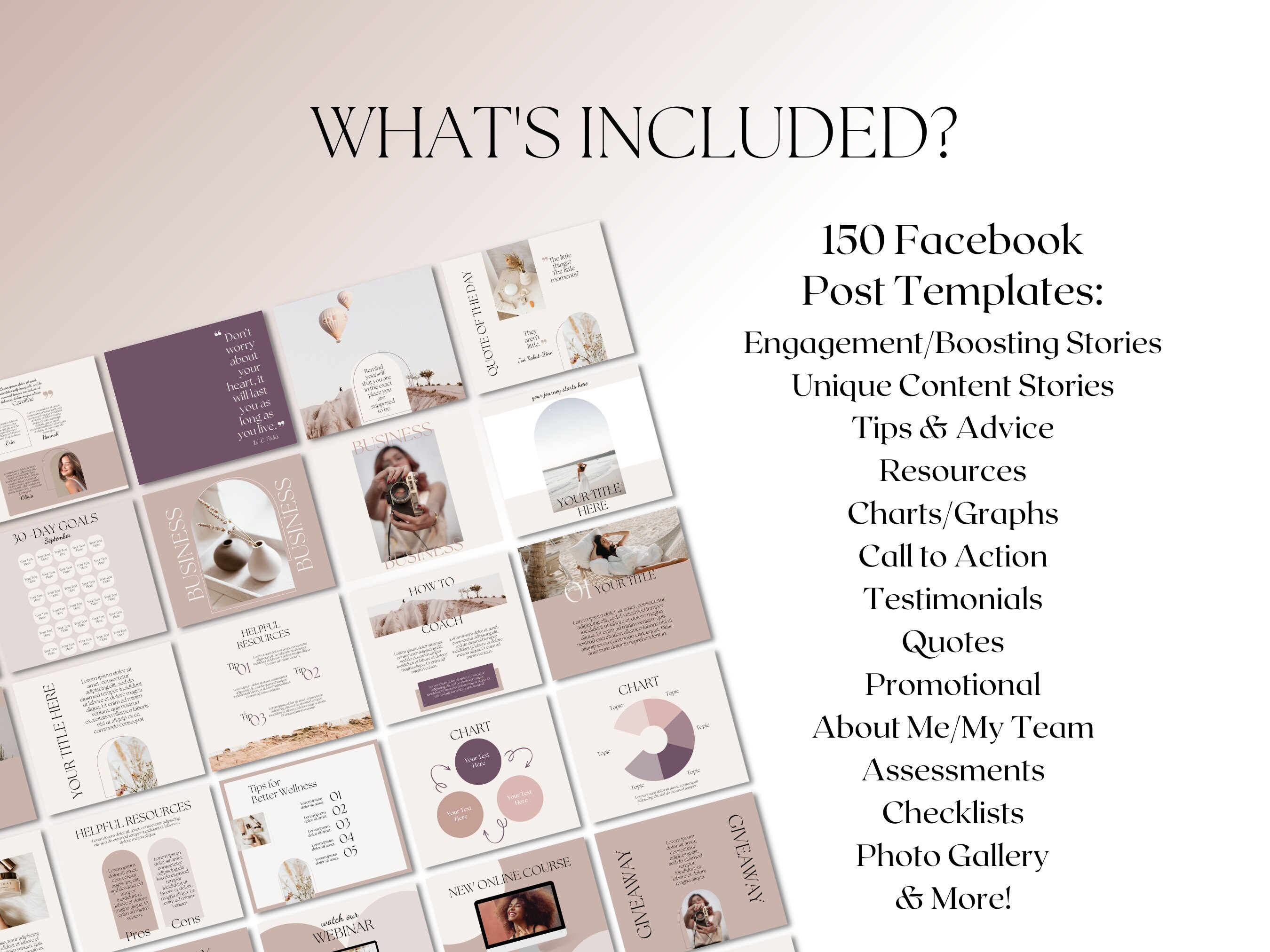 Facebook Post Canva Template, Budget Template Facebook, Facebook ...