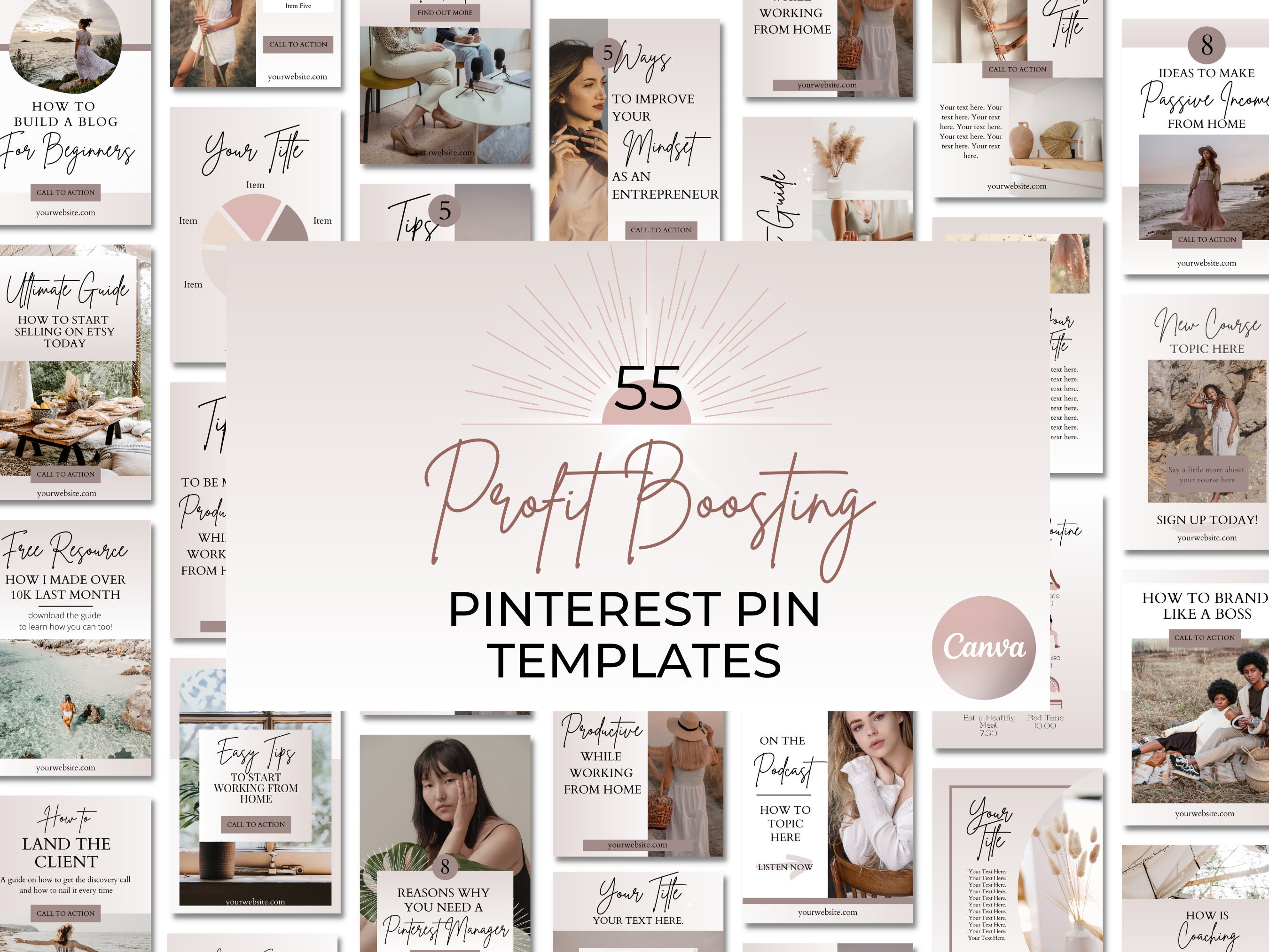 Pinterest Templates, Pinterest Marketing, Pinterest Pins, Pinterest Pin ...