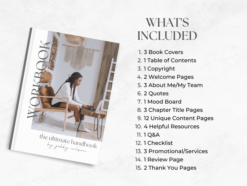 Ebook Template Course Creator Workbook Template Canva Lead - Etsy