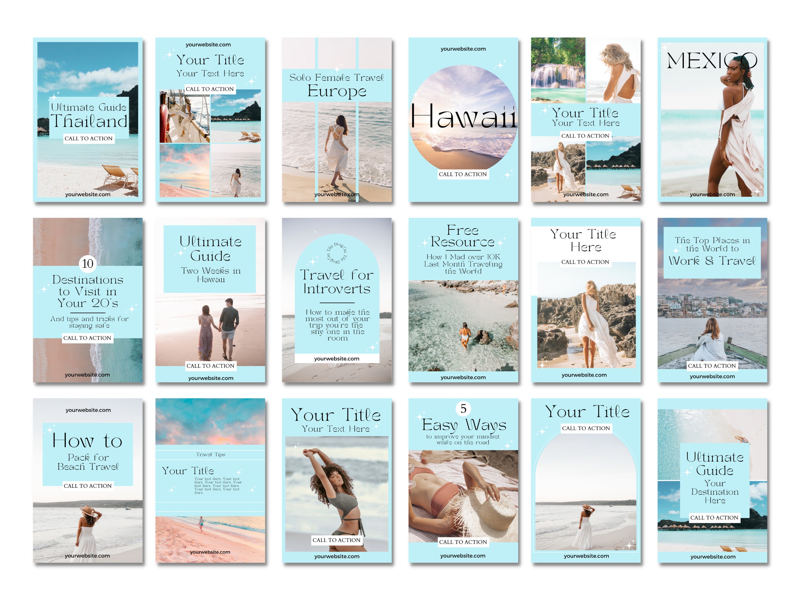 Pinterest Pin, Travel Pinterest Template, Travel Agent Pinterest ...