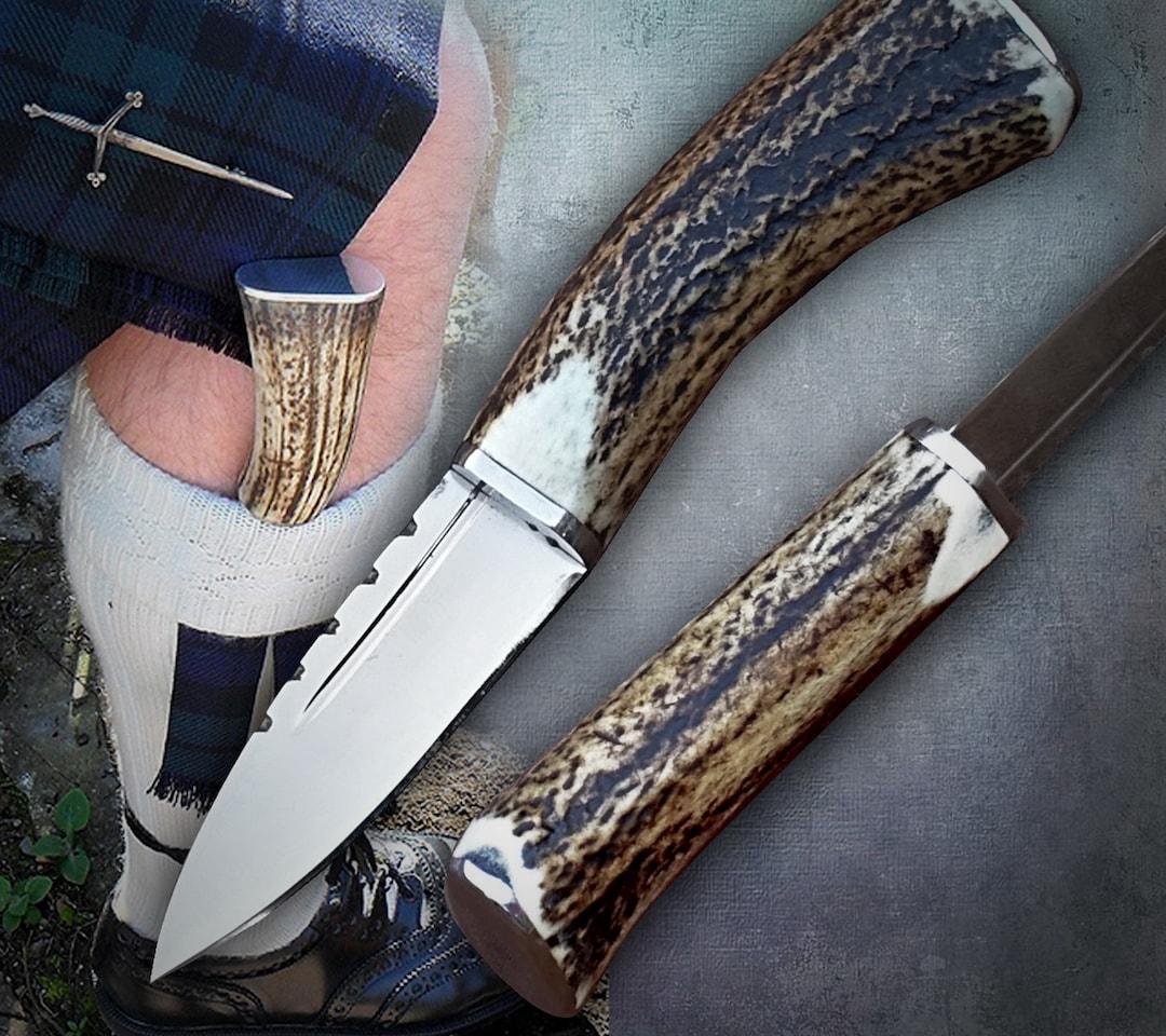 Scandinavian Knife, Scottish Knife, Celtic Sgian Dubh Ceremonial Part ...