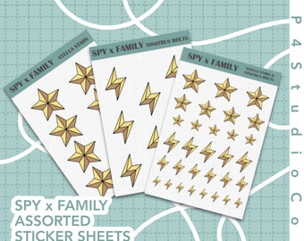 Spy X Family Sheet - Etsy