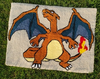Charizard Rug - Etsy