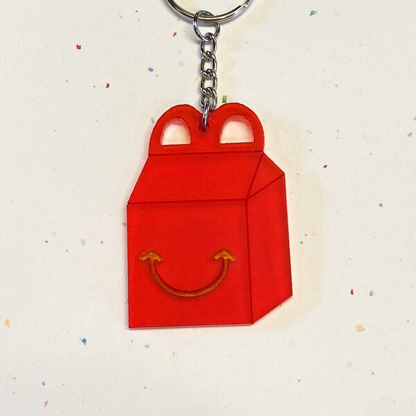 Mcdonalds Happy Meal Toy Keychain - Etsy