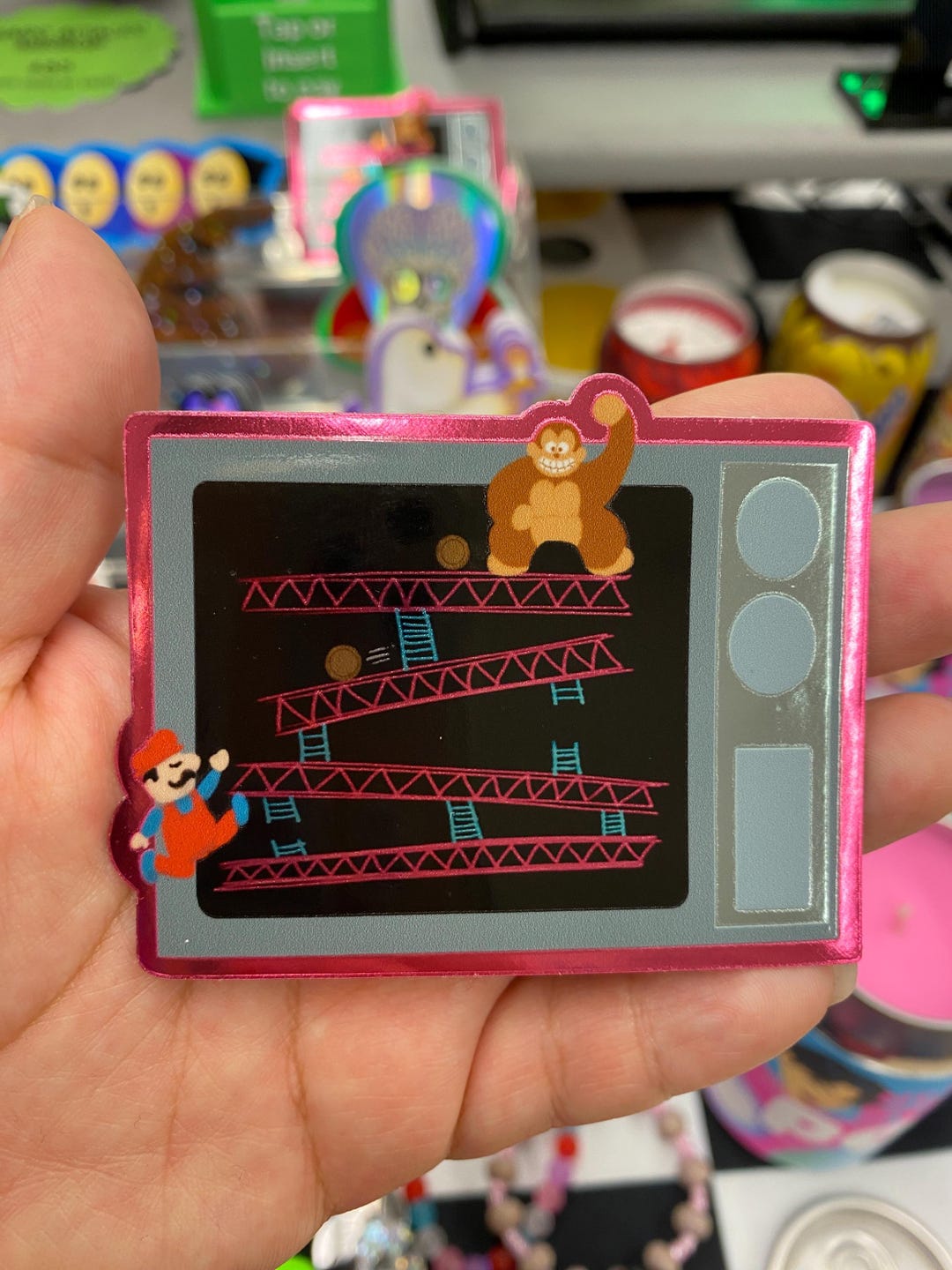 Retro Video Game Vinyl Sticker - Etsy