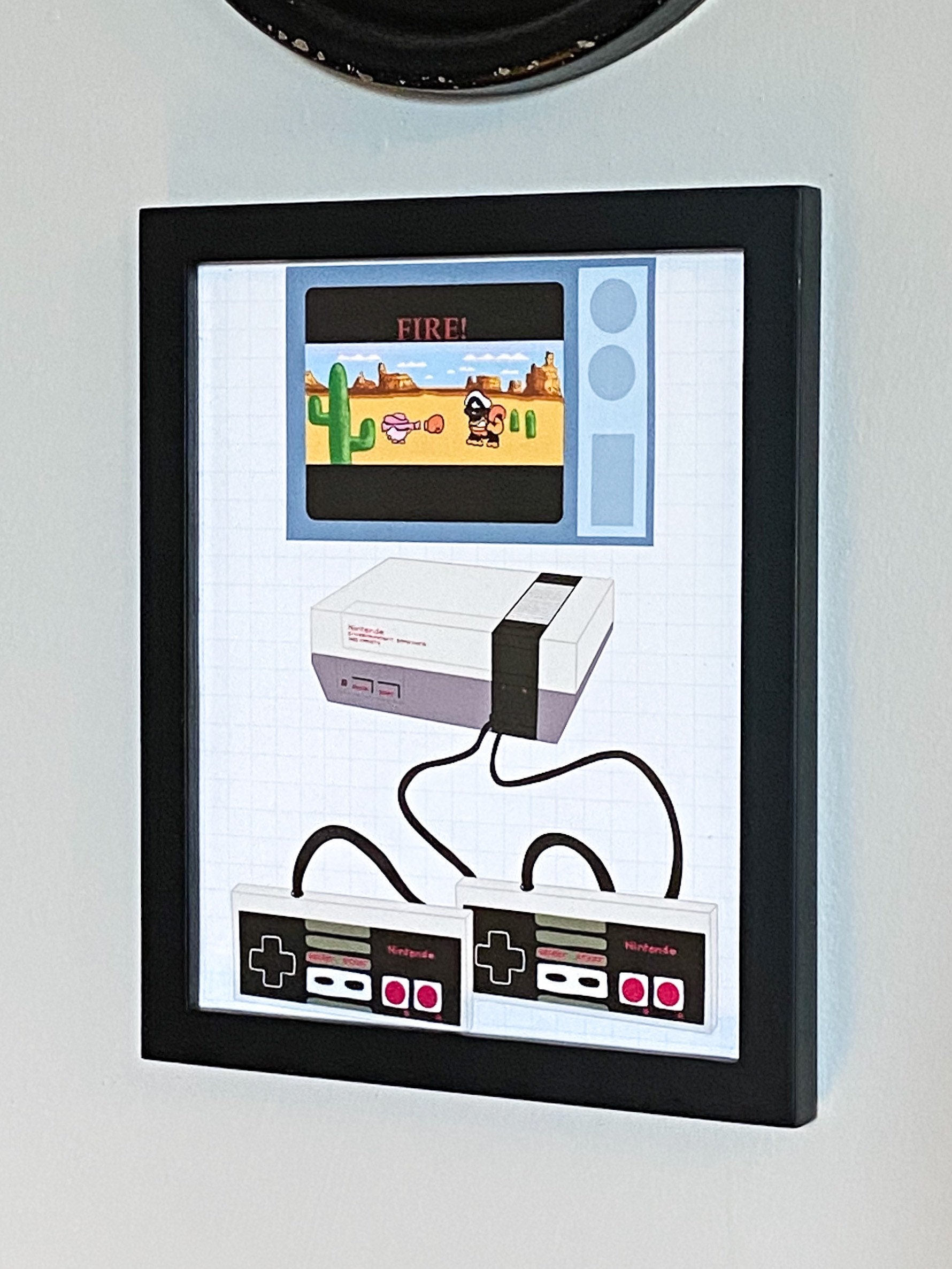 Kirby Quick Draw NES Art Print - Etsy