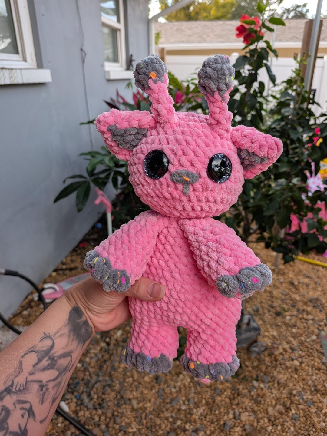 Alien Kittie Crochet Stuffed Animal Plushie - Etsy