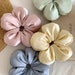 Chou Chou Flower Scrunchies - Etsy