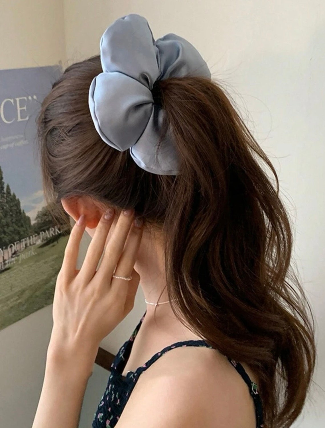 Chou Chou Flower Scrunchies - Etsy