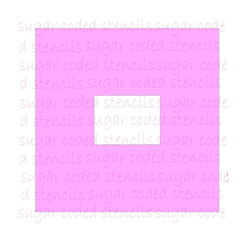 Conversation Hearts for 1.5" Mini Heart Silk Screen Cookie Stencil ...