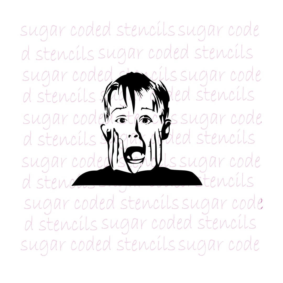 Kevin Mccallister | Home Alone Silk Screen Cookie Stencil - Etsy