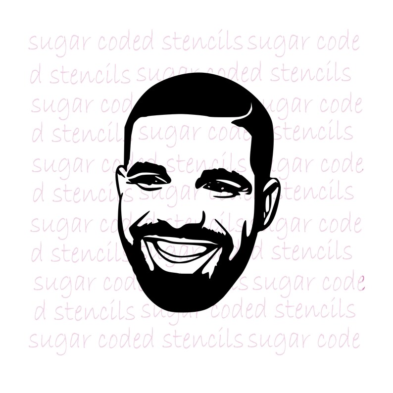 Drake Silk Screen Cookie Stencil - Etsy