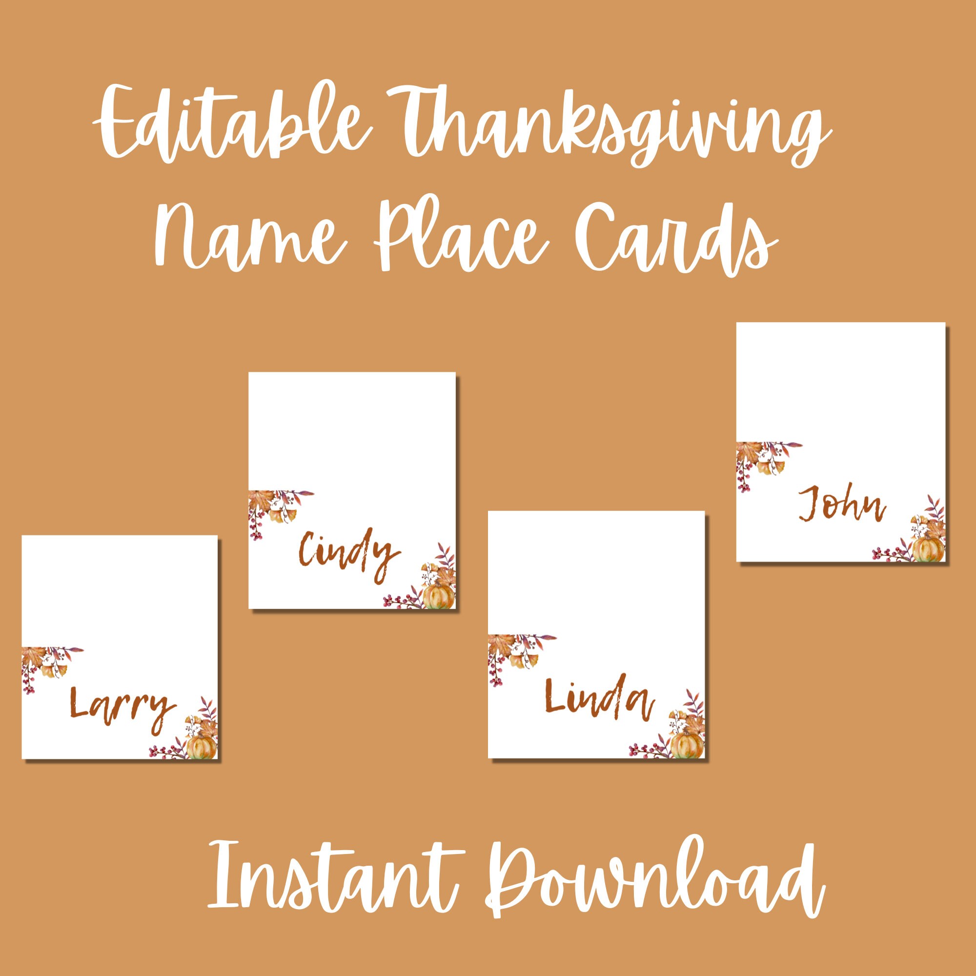 Food Tent Template, Buffet Dish Label Cards, Editable Place Cards ...