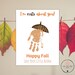 Fall Handprint Keepsake Art, Fall Greeting Card, Fall Craft Activities ...