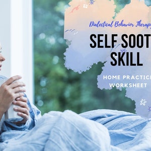 DBT Distress Tolerance- Self Soothe- Home Practice PDF - Etsy