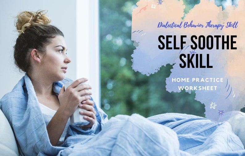 DBT Distress Tolerance- Self Soothe- Home Practice PDF - Etsy