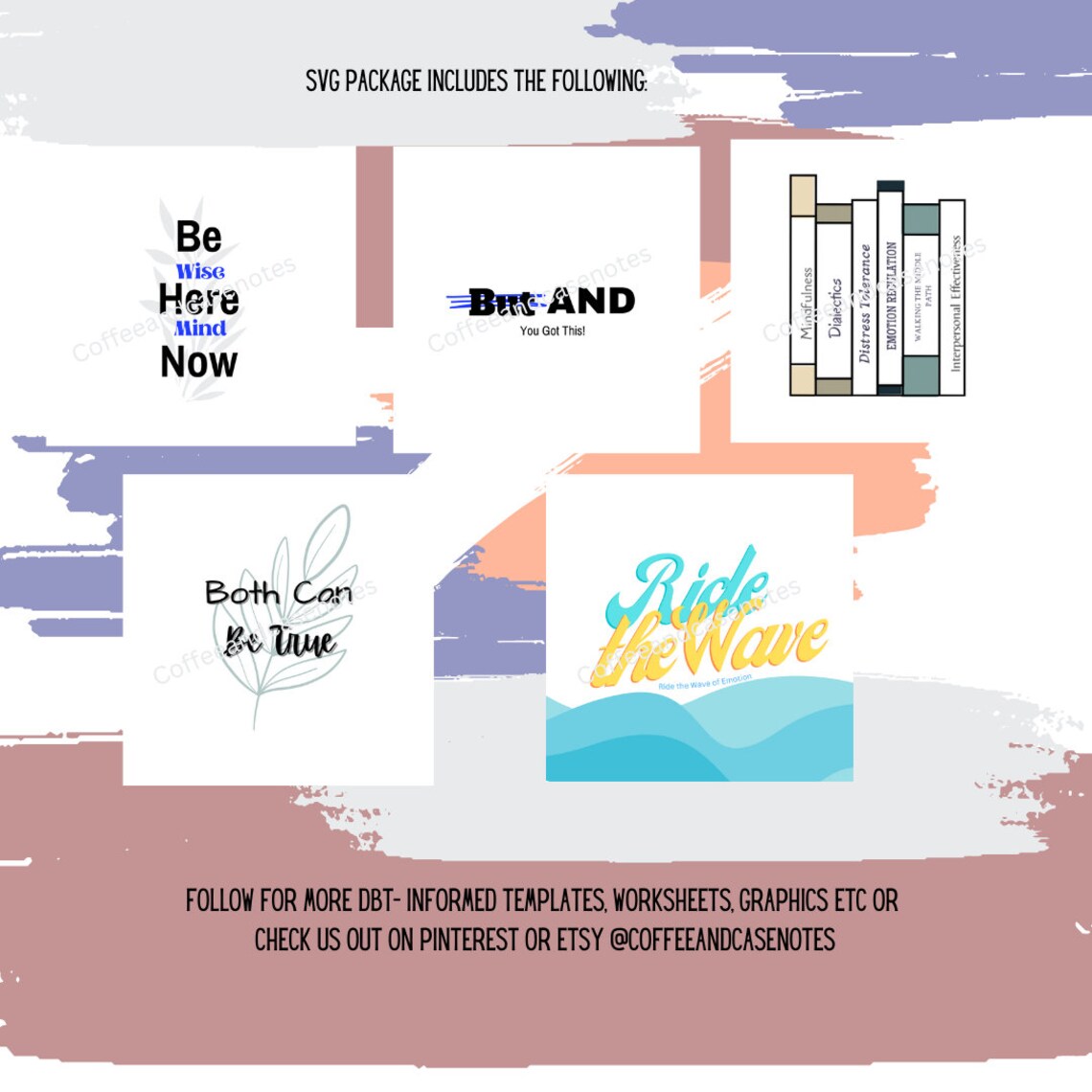DBT Informed SVG Bundle Wise Mind, Dialectics and Much More - Etsy Canada