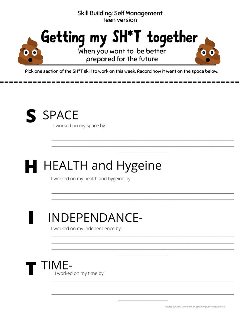 Teen Motivation- Getting My SH*T Together - Etsy