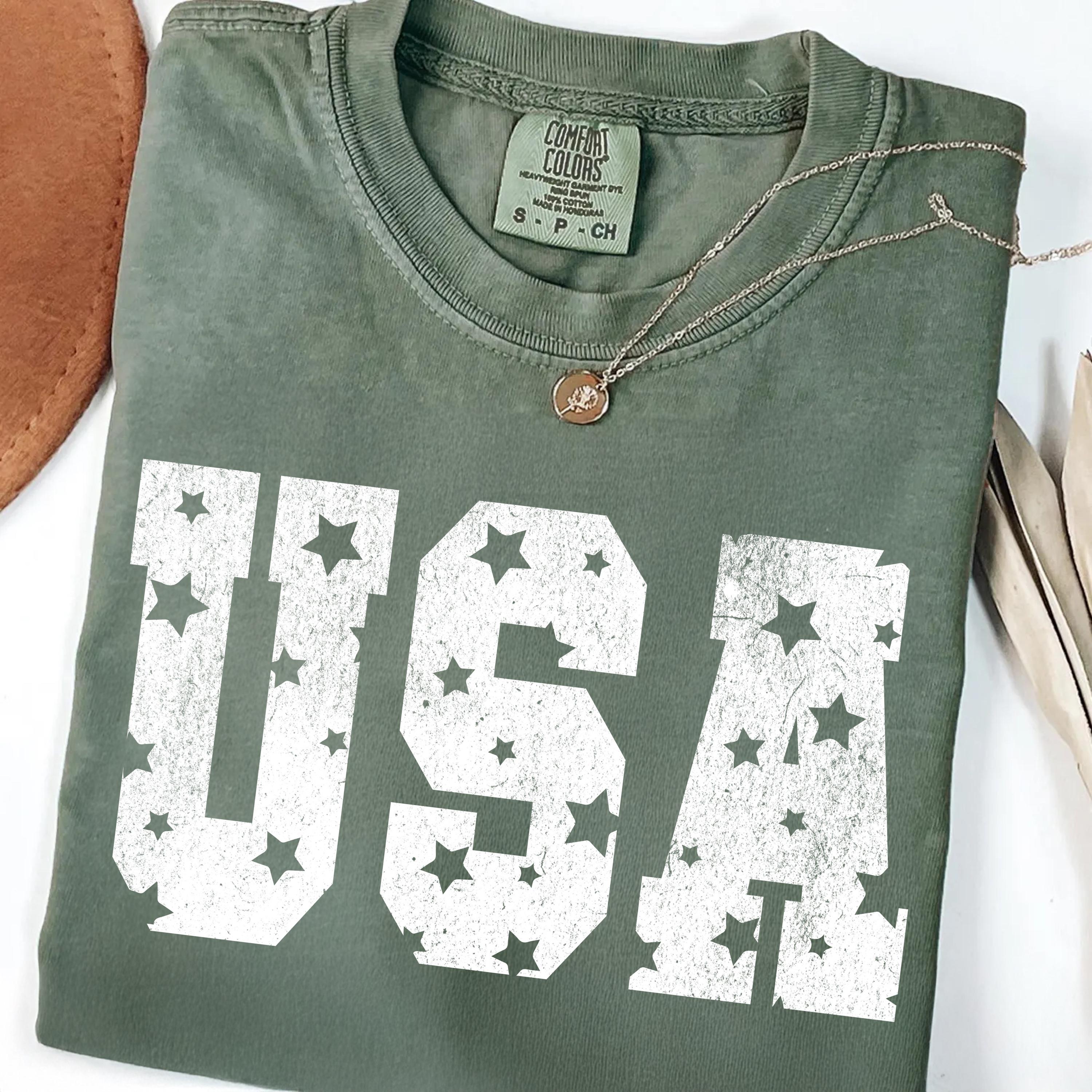 USA Distressed Stars Sublimation Design, 4th of July Shirt PNG, Grunge ...