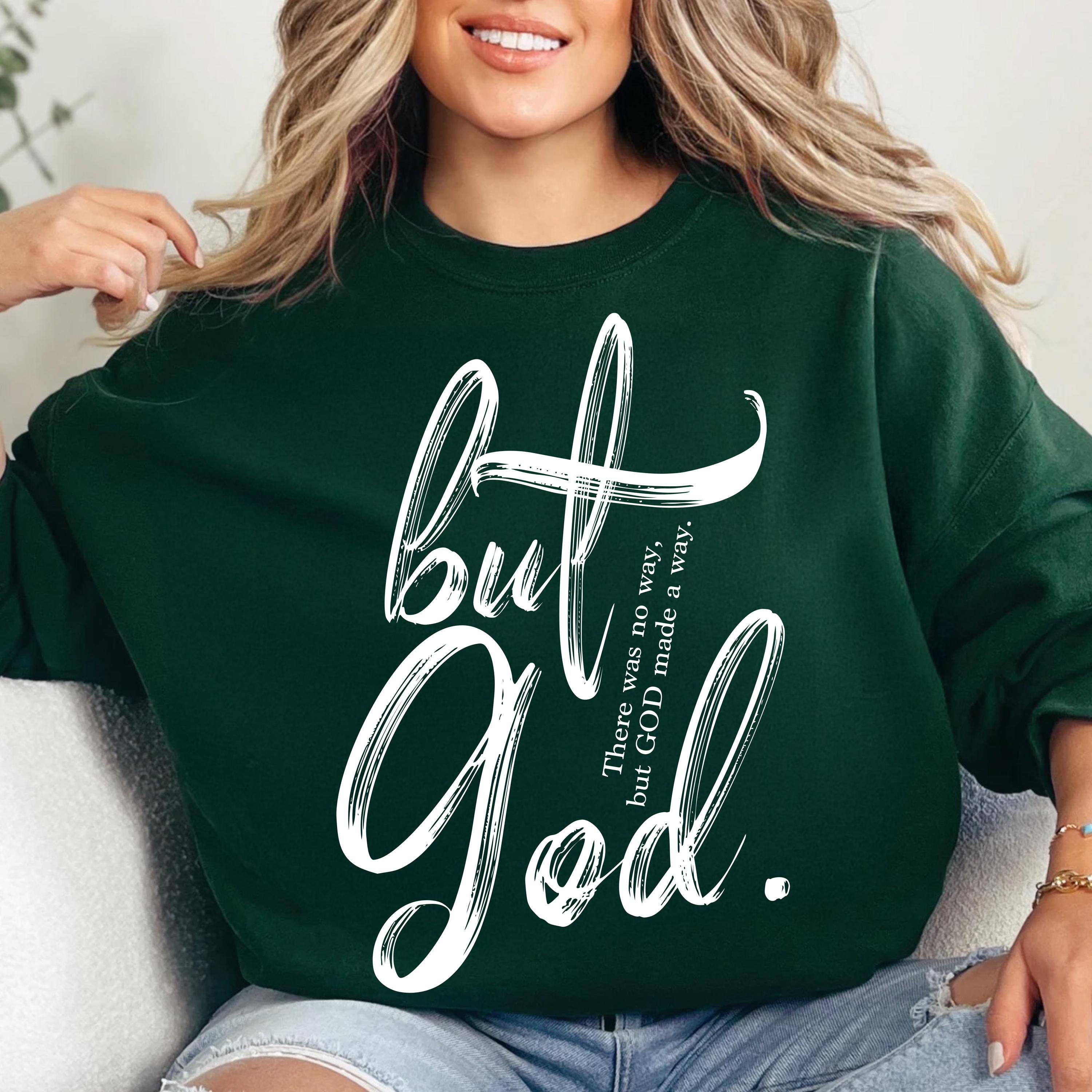 But God SVG PNG Christian Design – Bible Verse Faith Quote for ...