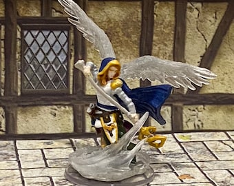 Dnd Miniature Female Angel - Etsy