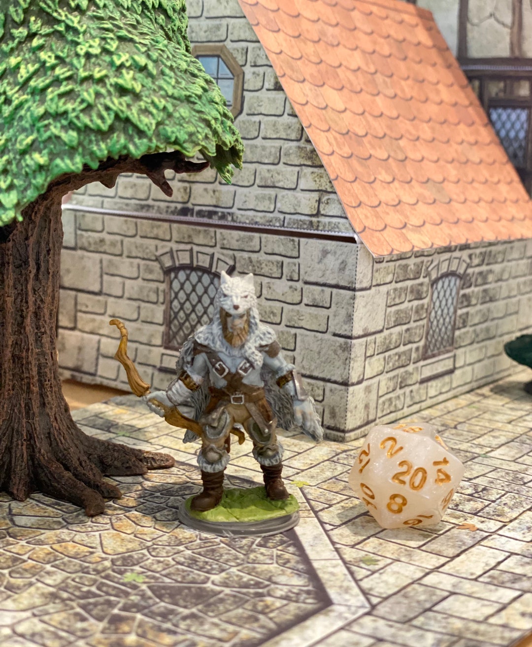 Painted Firbolg Ranger Druid Rogue Miniature for D&D - Etsy