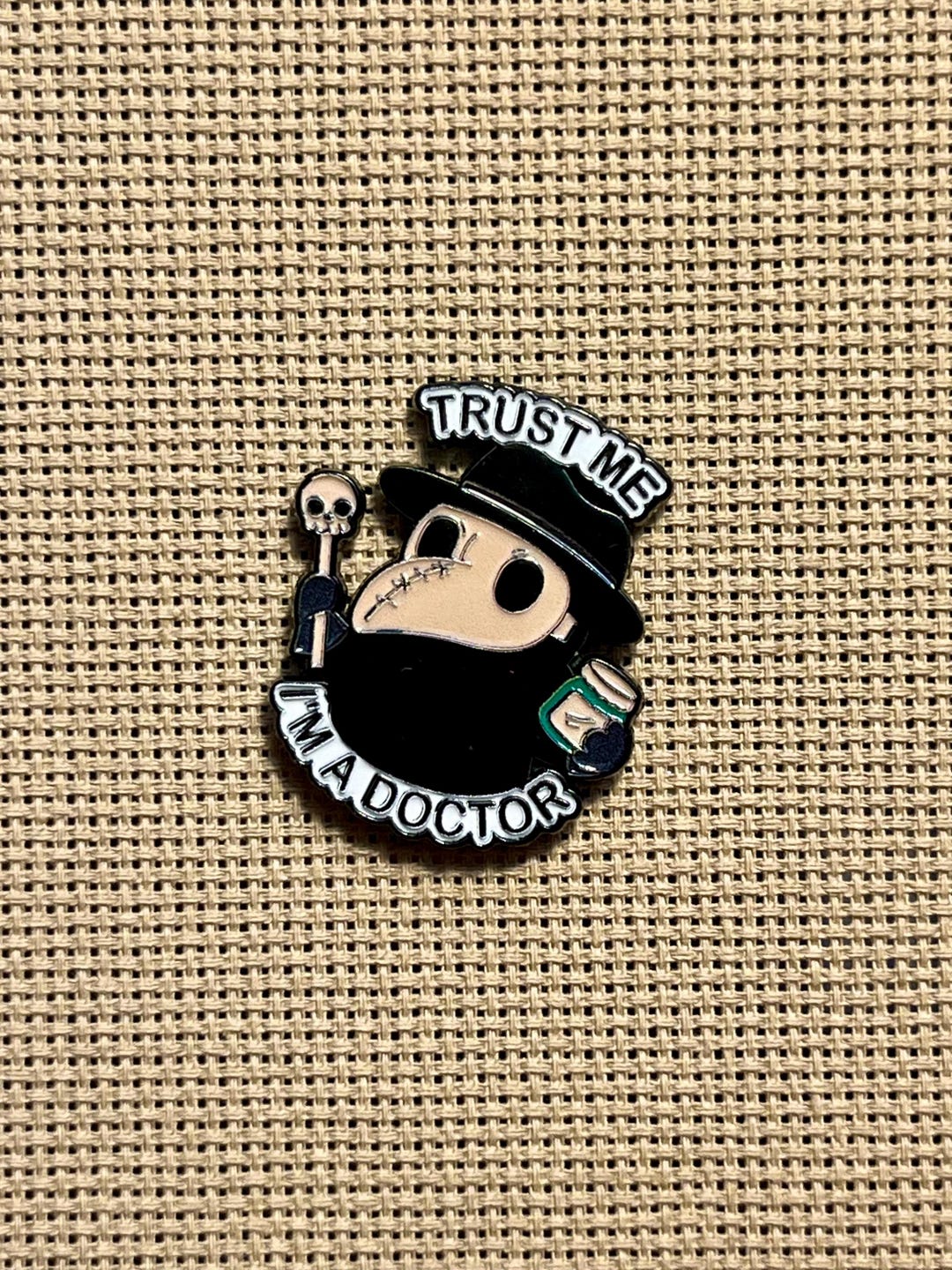 Trust Me I’m a Doctor Plague Doctor Magnetic Needle Minder - Etsy