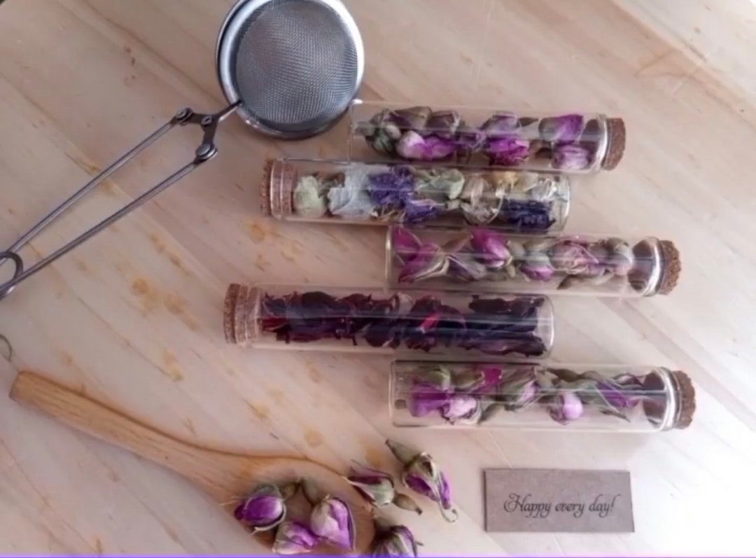 Herbal Tea, Winter Tea, Organic Tea, Test Tube, Guest Gifts, Wedding ...