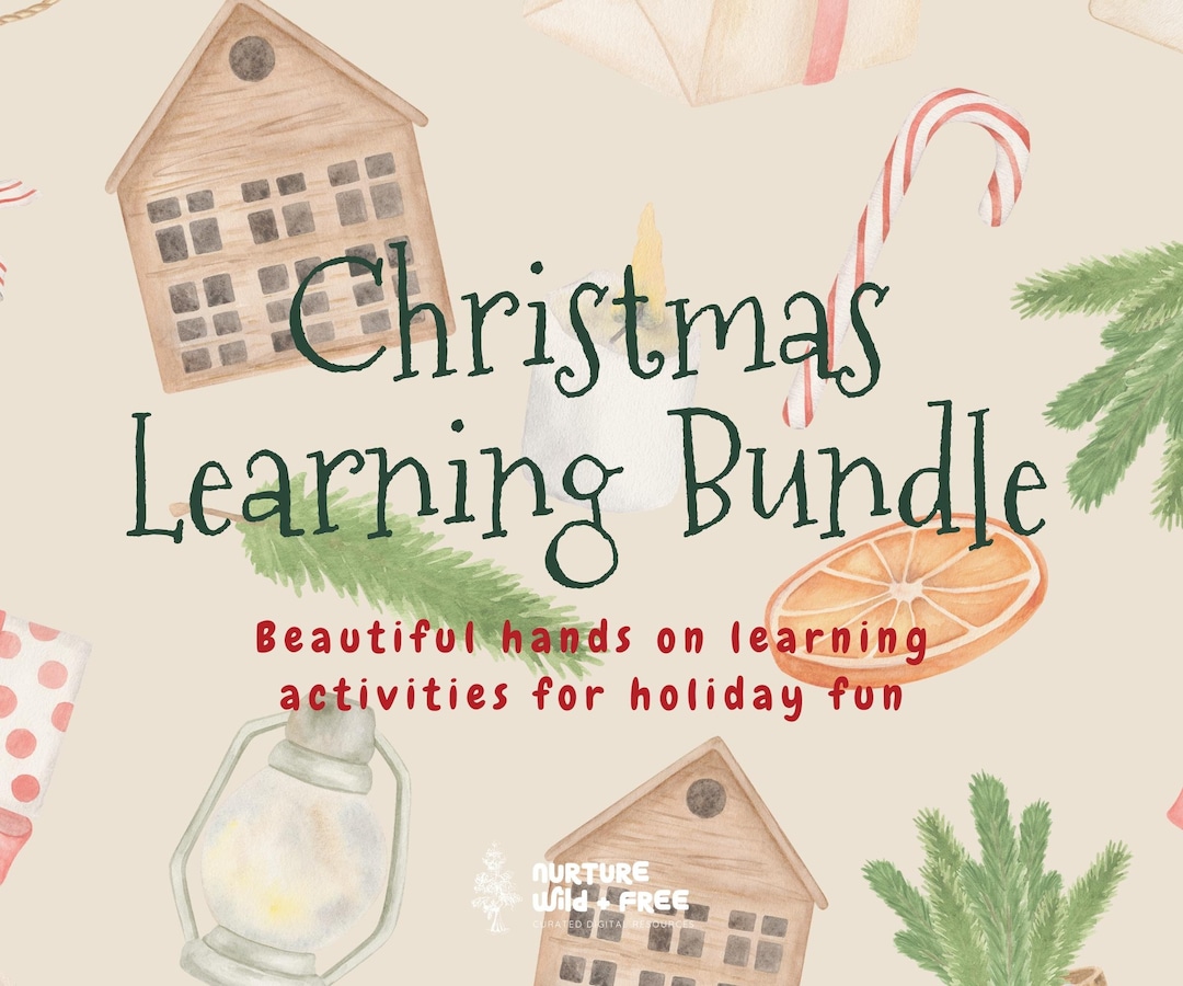 Christmas Learning Bundle, Themed Morning Work,hands on Learning ...