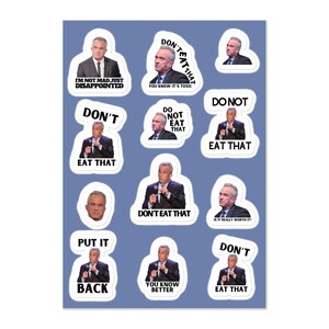 RFK Jr Meme Sticker Sheet 12 Funny Pro Health Vinyl Stickers Unique ...