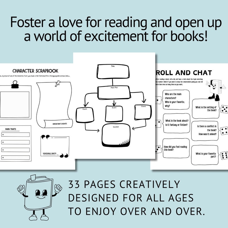 The Ultimate Summer Reading Bundle Track, Review, Retell,summarize ...