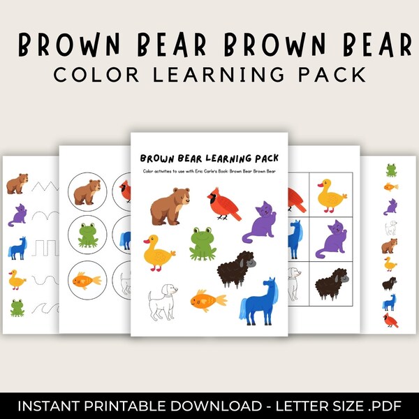 Brown Bear - Etsy