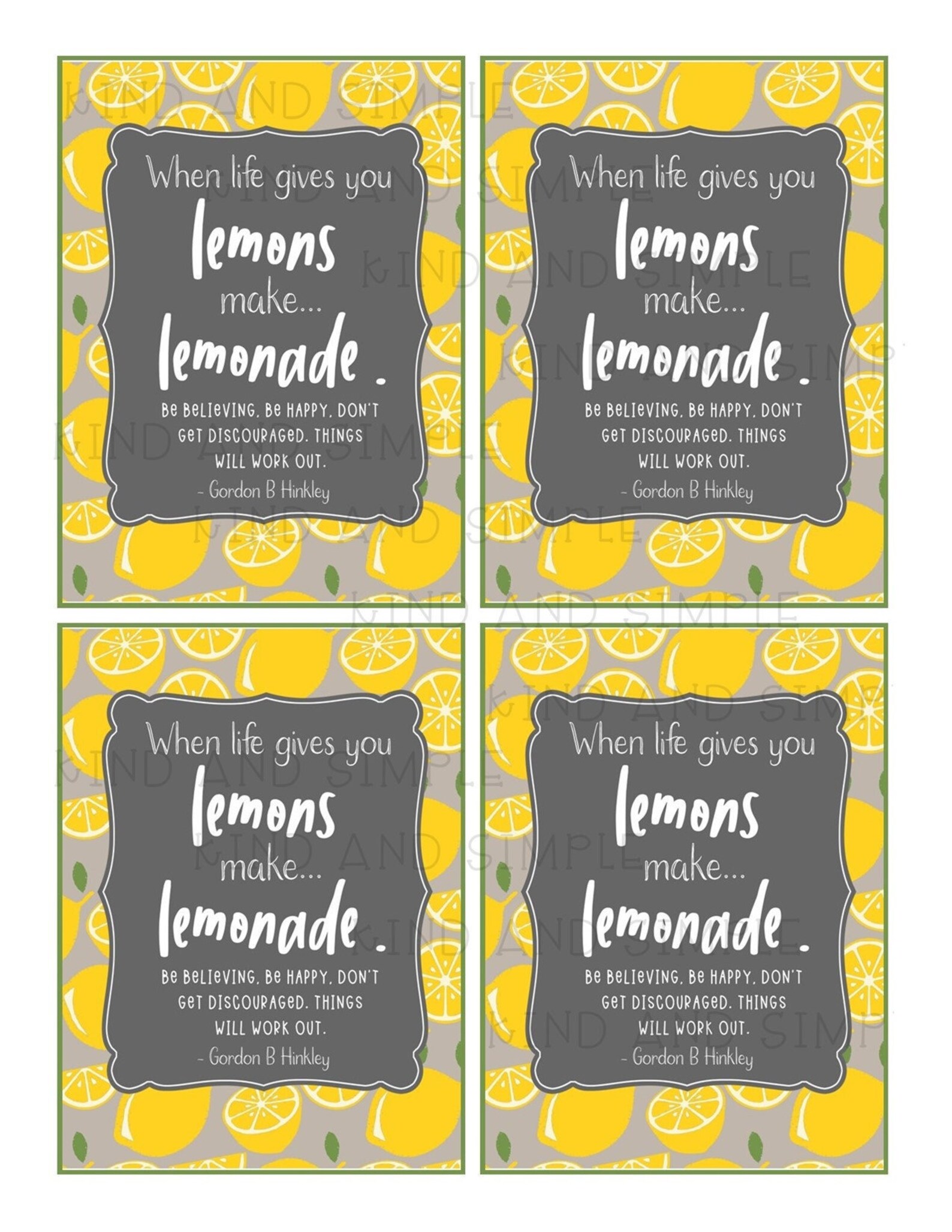 When Life Gives You Lemons - Etsy