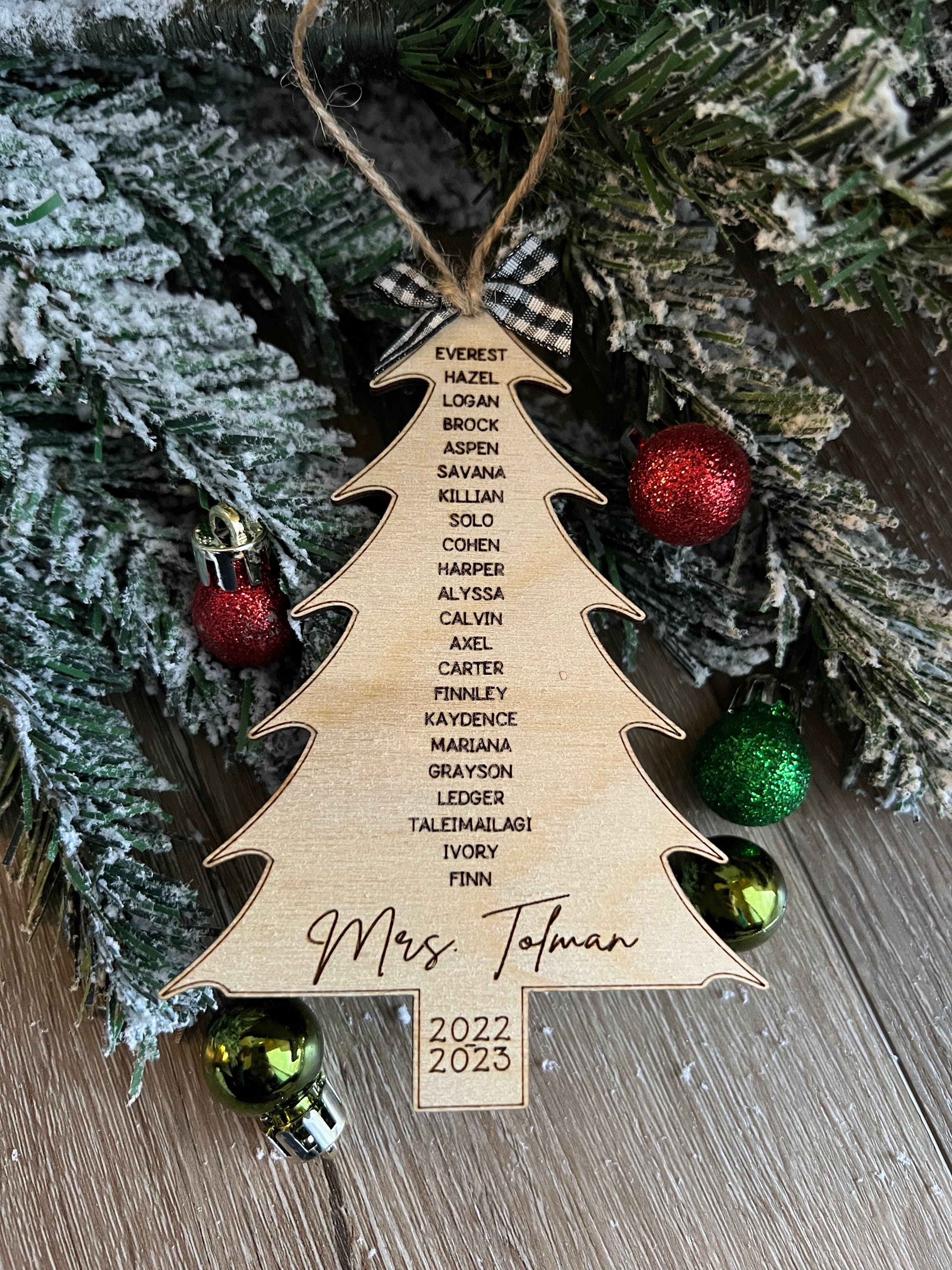 Teacher Tree Gift SVG DIGITAL DOWNLOAD, End of Year Teacher Gift ...