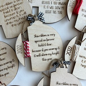 2025 Height Ornament SVG Digital Download, See How Much I've Grown ...