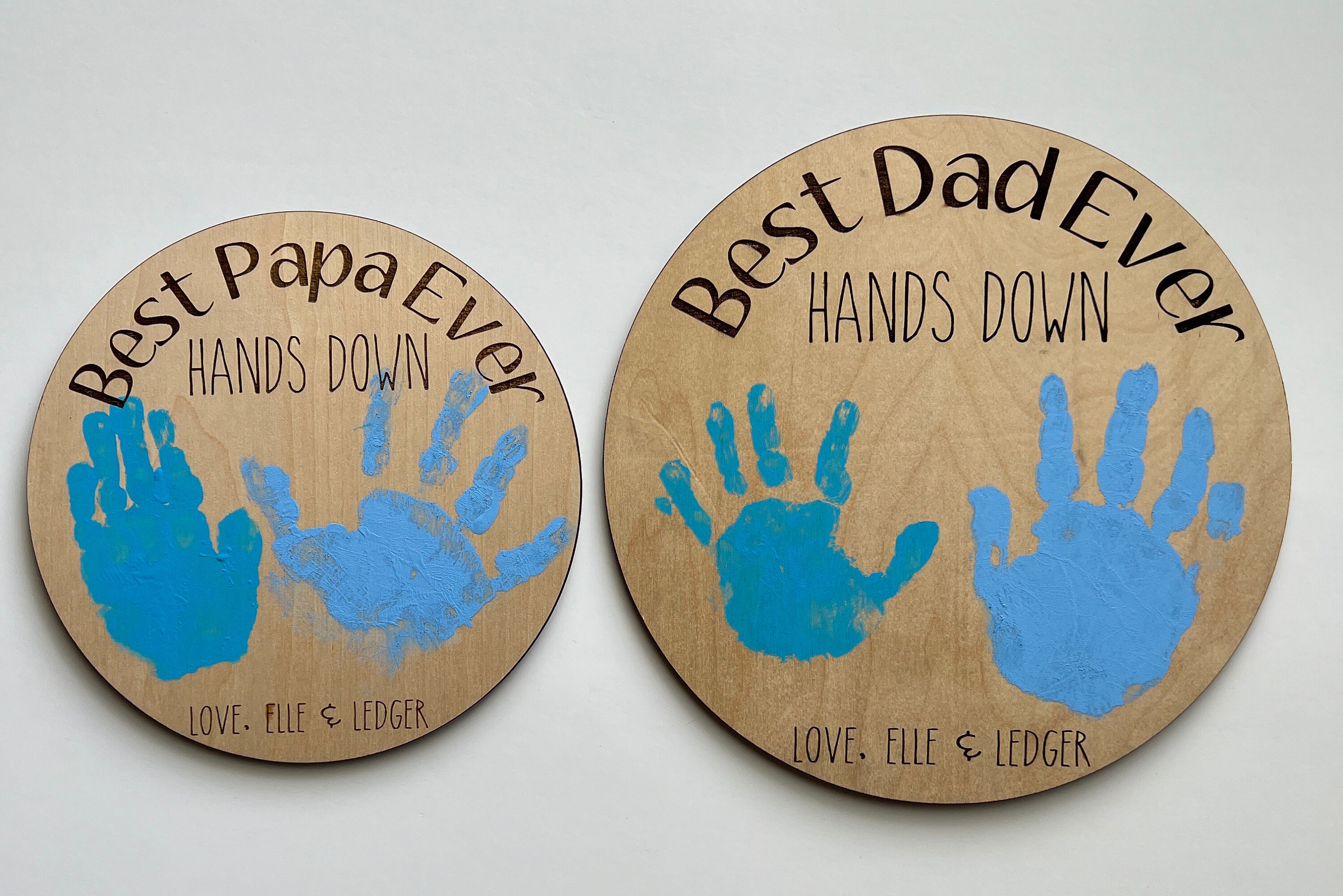 Best Dad Ever Hands Down Sign Digital Download SVG Fathers - Etsy