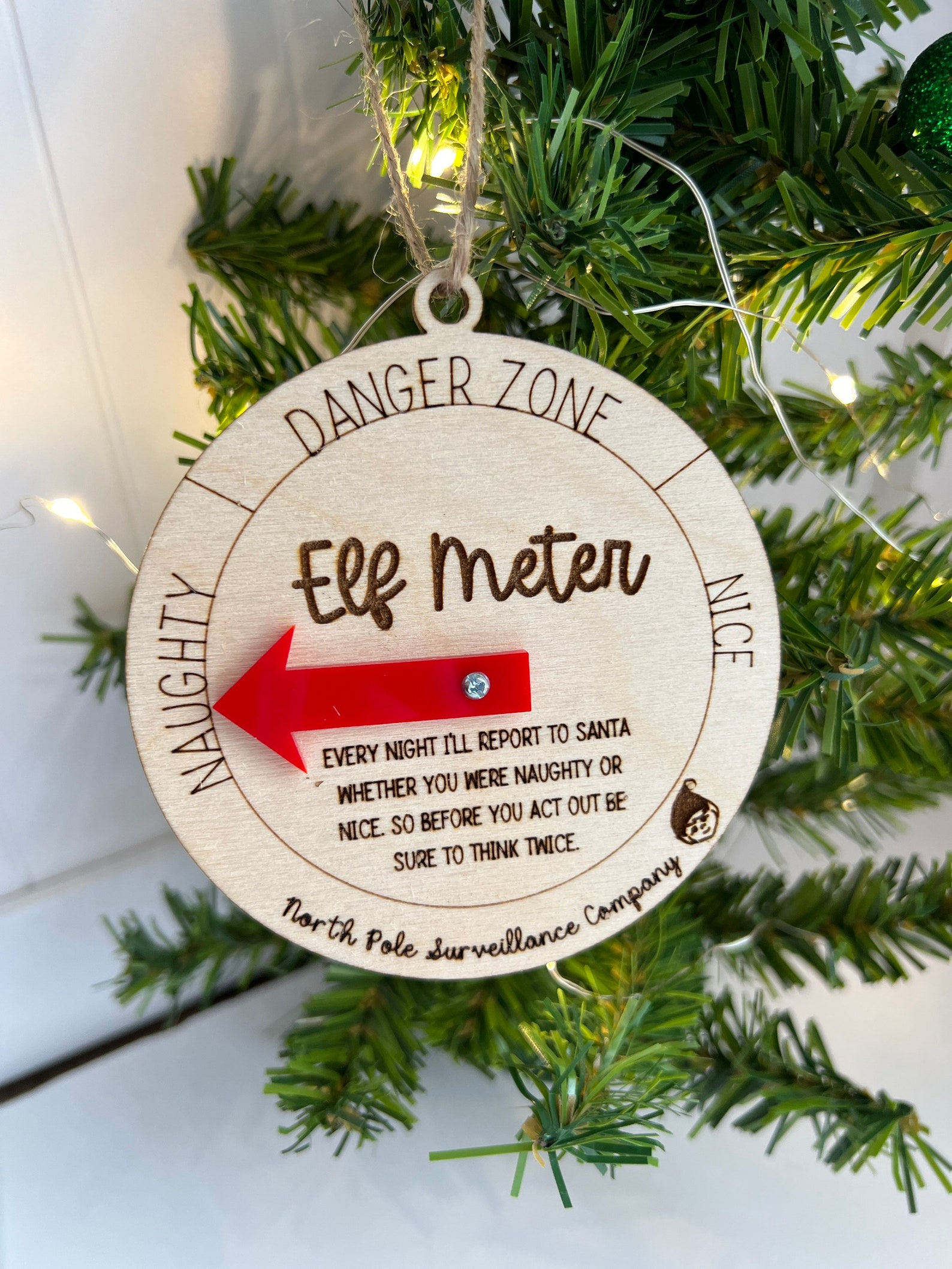 Elf Meter, Christmas Digital Cut File, Glowforge File, Christmas SVG ...