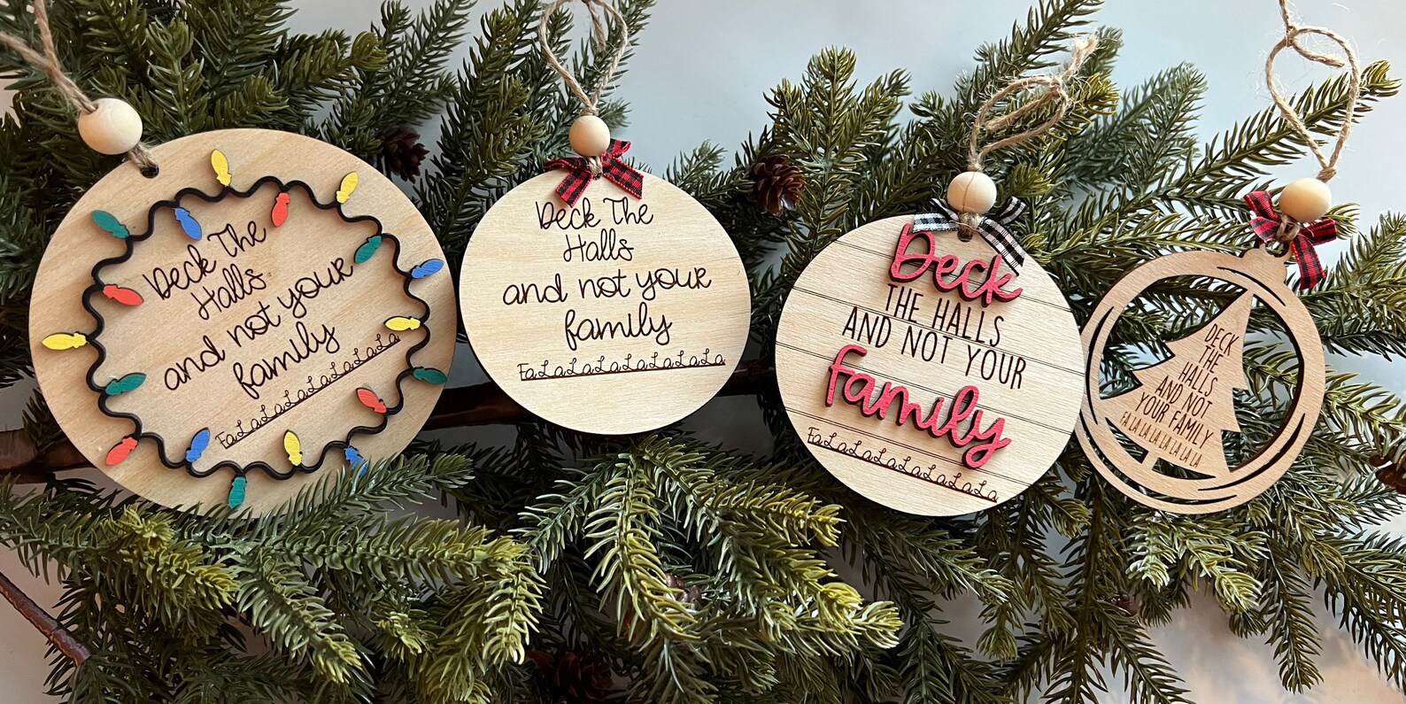 Deck the Halls and Not Your Family SVG Digital Download, Decks the ...